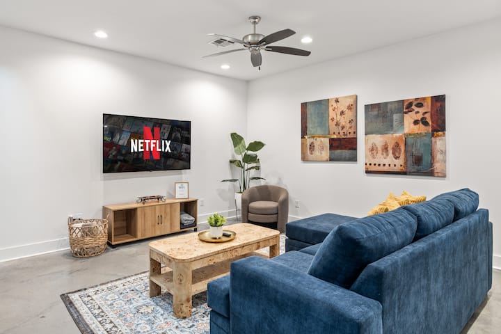 New•king Bed•monthly Stays•garage•near Airport - Lafayette, LA