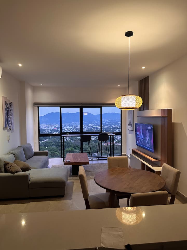 Encantador Apartamento Con Linda Vista - San Salvador (El Salvador)