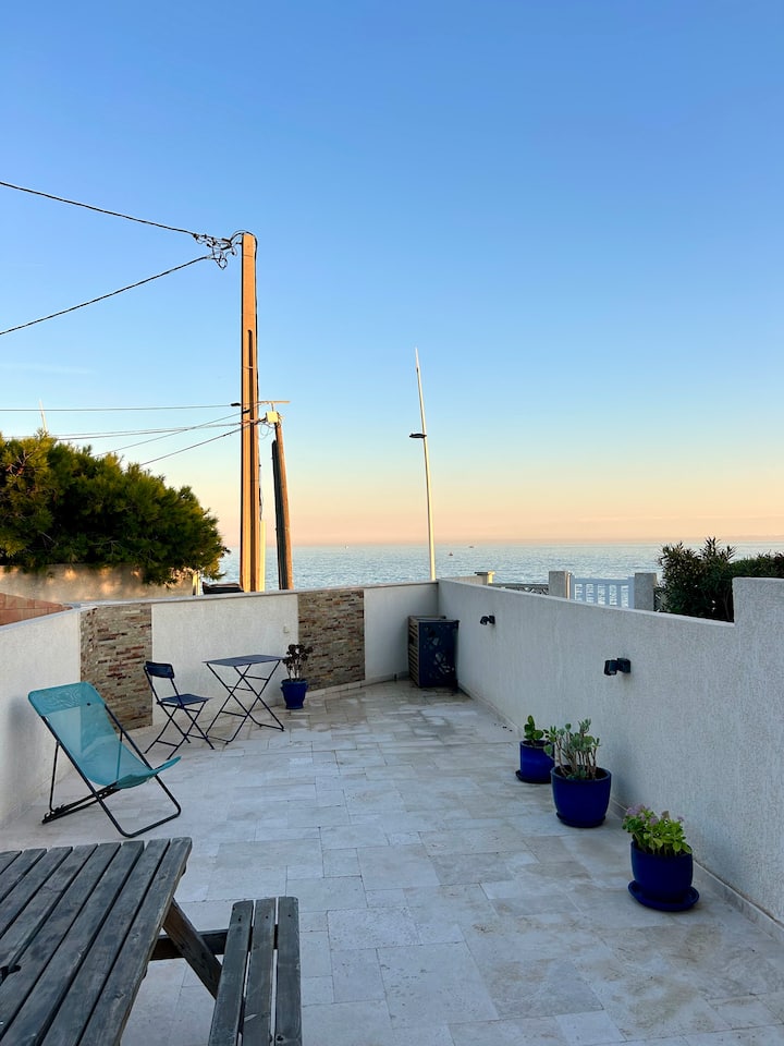 Petite Maison Bord De Mer - Sausset-les-Pins