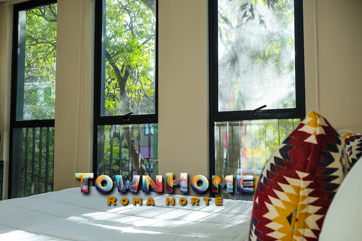 Townhome Roma Norte: “Vibrante, Céntrica Y Segura” - Mexico State