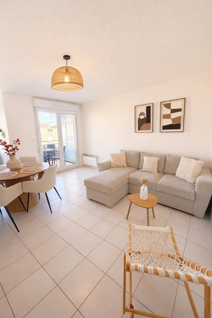 Plaisance With Terrace And Private Parking - Port-de-Bouc