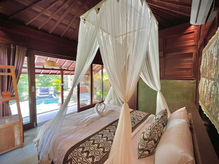Rumah Desa Privat Pool And Jungle - Bali