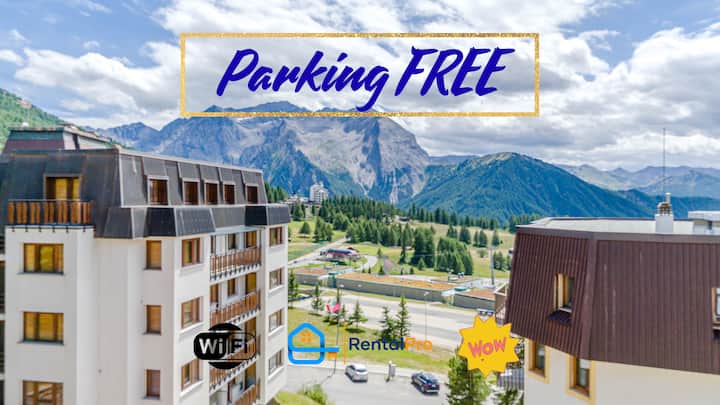 [Centro + Parking Free] 
Wi-fi And Panoramic View - Sauze d'Oulx
