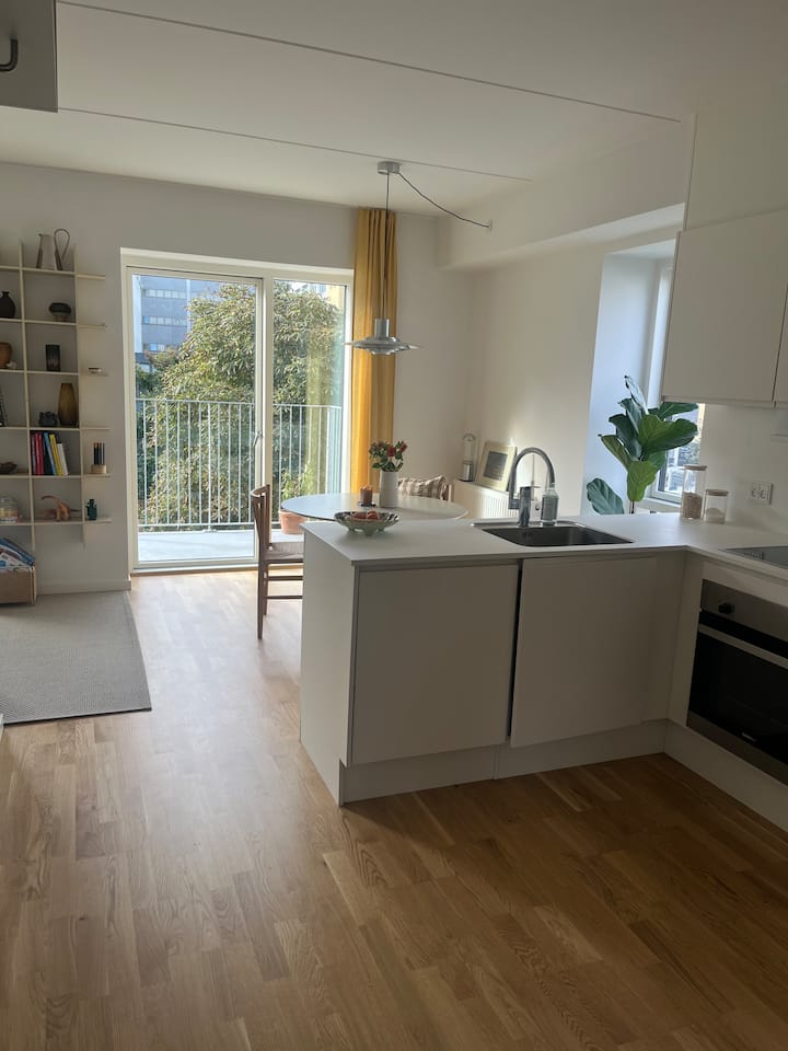 Bright 2 Bedroom Apartment With Balcony Near Metro - Copenhaguen