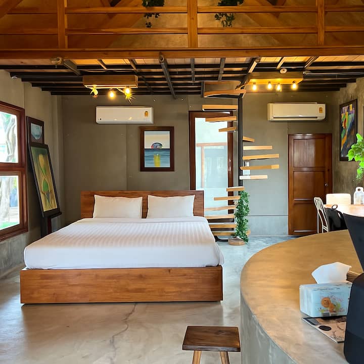 Farmhub Staycation By A Warm And Cozy Retreat! - Mueang Pathum Thani District