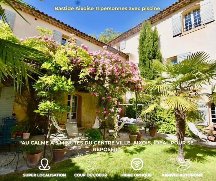 Bastide Aixoise 
 11 Pers. - Aix-en-Provence
