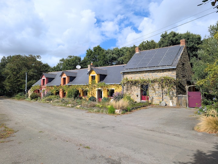 Domaine Convivial - 3 Gîtes - 20 Voyageurs - Loire-Atlantique