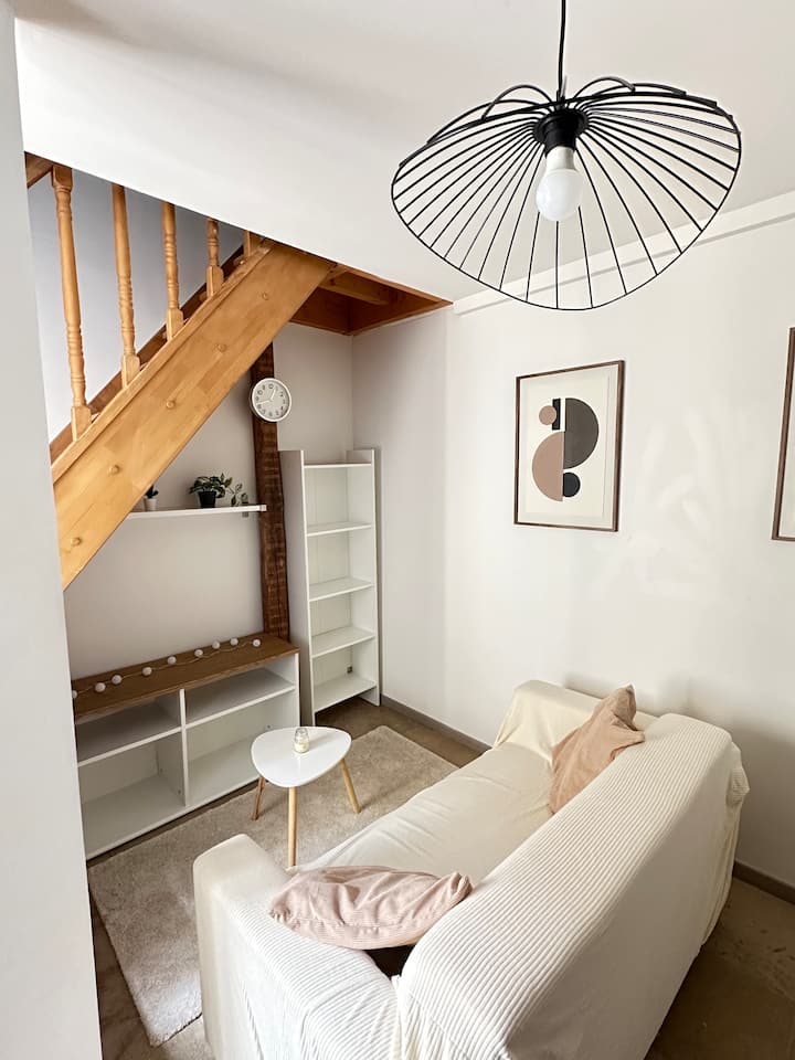 Charmant Studio Cosy En Centre-ville. - Belleville