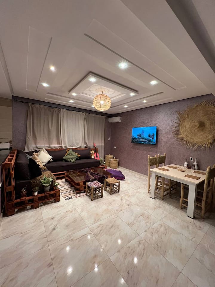 Appartement Lumineux, Aéroport Et Centre Proches - مراكش