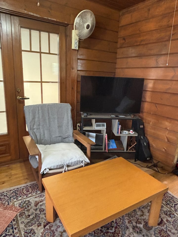 【１人4000円/2人6500円/3人9000円　】ログハウスInn 
岡山・倉敷・直島の拠点 - Okayama