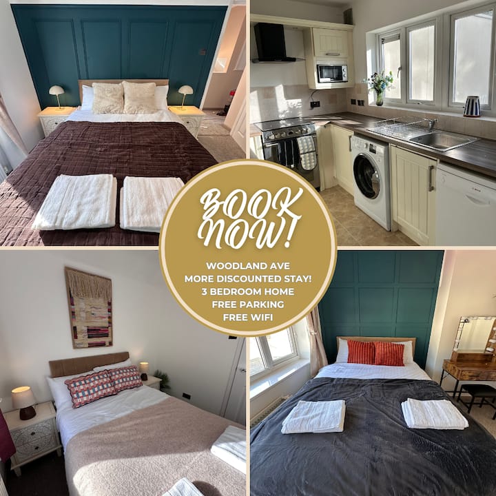 Stylish Cozy 3br | Free Parking • Tv - Wolverhampton