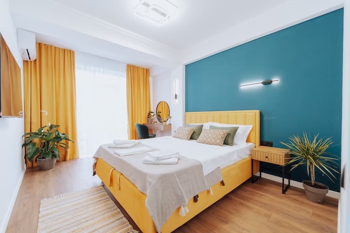 Bright 1br With Workspace, Near Center, Râșcani - Chișinău