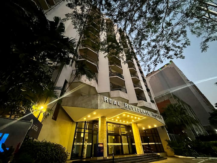 Flat Real Residence. Conforto/2 Quartos/5 Pessoas - Copacabana