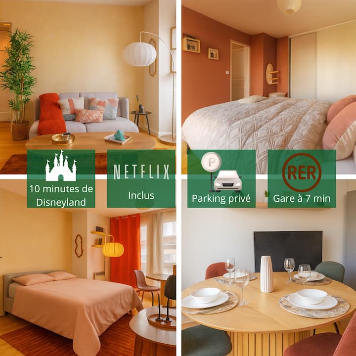 Heaven Loft(proche Rer A, Près De Paris & Disney) - Bussy-Saint-Georges