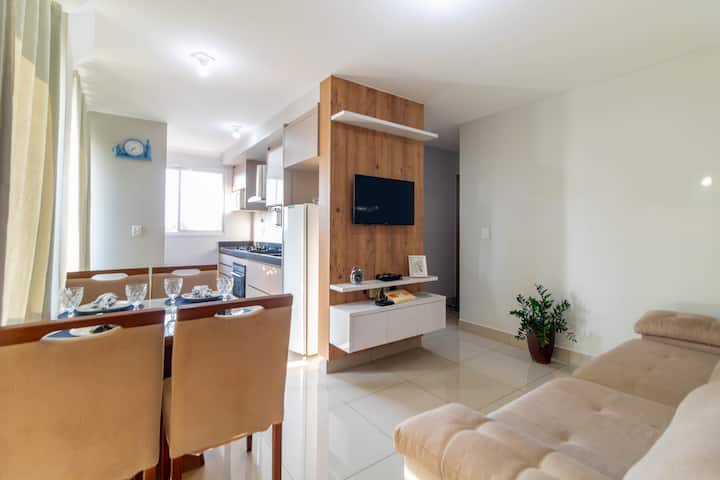 Refúgio 203 -
Apartamento Completo C/ Garagem - Goiânia