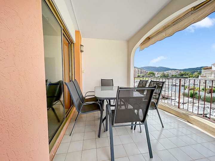 Vue Marina, Piscine, Terrasse & Fibre - Mandelieu-La Napoule