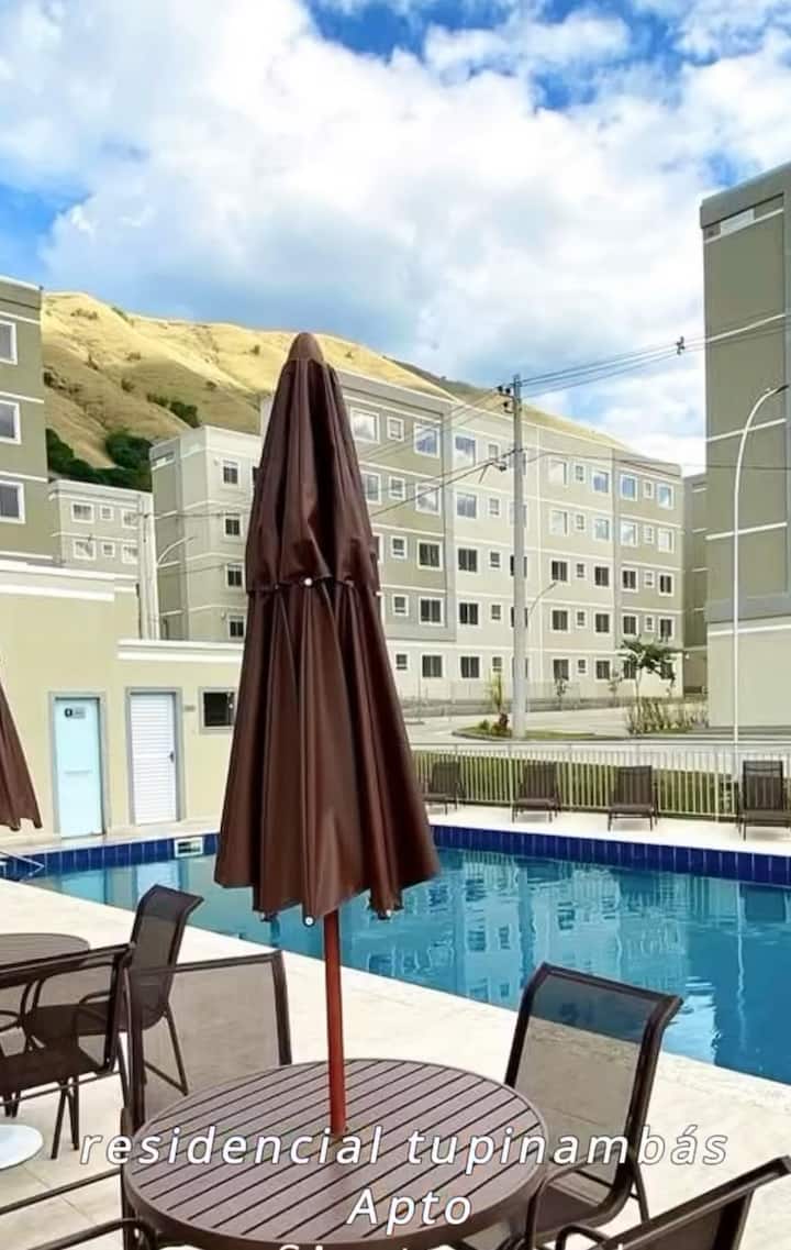 ÓTimo Apartamento Para Curto Período - Nova Iguaçu