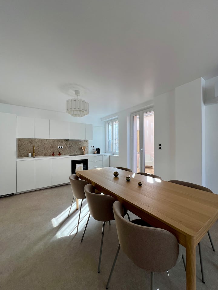 Le 51 : Spacieux, Design, Terrasse + Parking Privé - Horbourg-Wihr