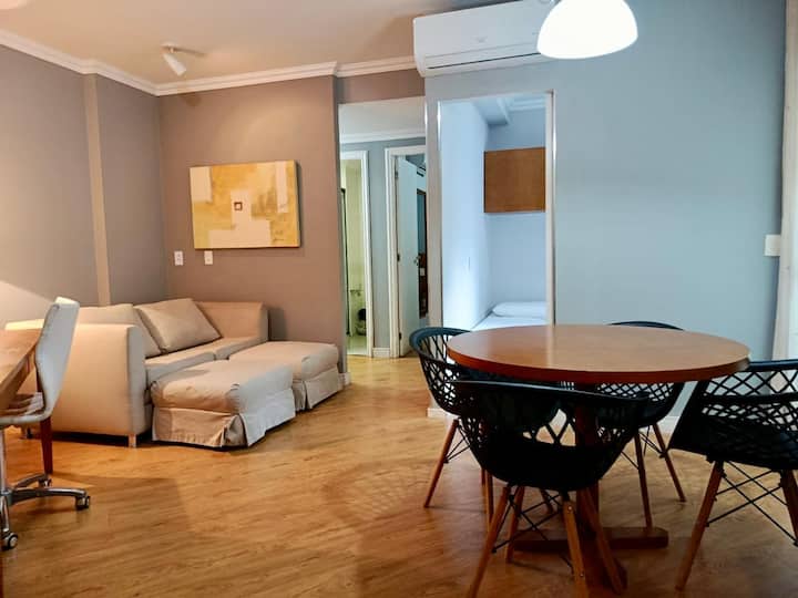 2 Quartos, Pets, 1 Vaga, Piscina Coberta E Sauna. - Moema