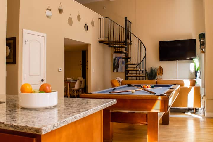 Historic Luxury 2-bedroom Wz Loft &Free Parking - Saint Paul, MN