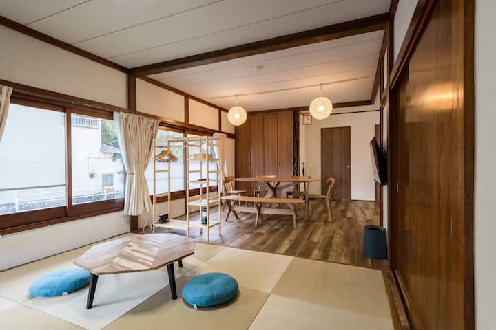 碧海-Aomi-|勝浦観光と海遊びの拠点に|松部港まで徒歩1分|自転車無料|7名宿泊可 - 가쓰우라시