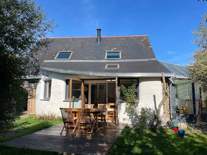 Maison Bois-paille Au Cœur Du Golfe Du Morbihan - Locmariaquer