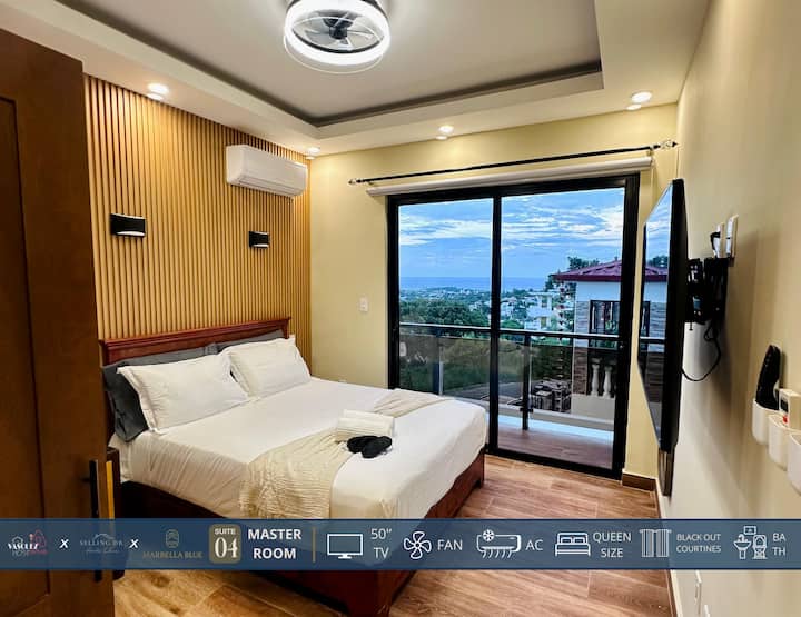 Suite #4 | City View • 1br-1bth • @ Marbella Blue - Puerto Plata