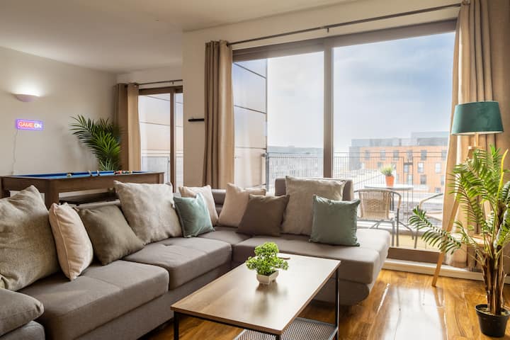 Manchester City Centre, Penthouse Etihad, Co Op - Manchester