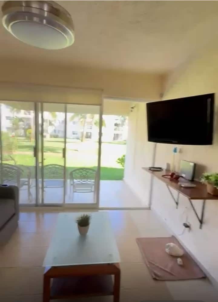 Cómodo Departamento En Zona Diamante Banus Residen - Acapulco