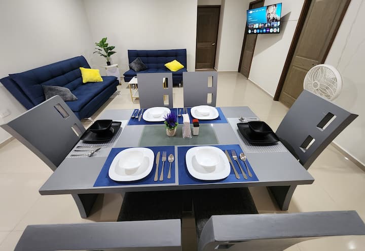 Central Apt, Ground Floor, 24h Secure Parking - Durango