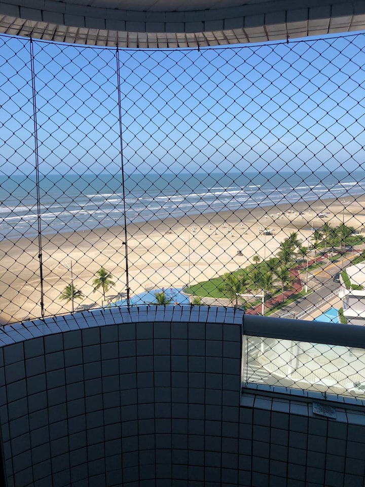 Aconchegante Apartamento Frente Ao Mar. - Praia Grande