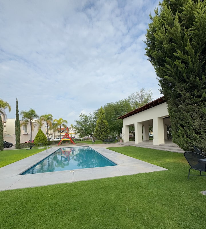 Casa A 9 Min De La Isla, En Coto Privado - Aguascalientes