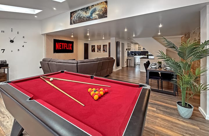 Contractors Heaven~pool Table~bonus Garden Room - Aéroport de Londres Luton (LTN)