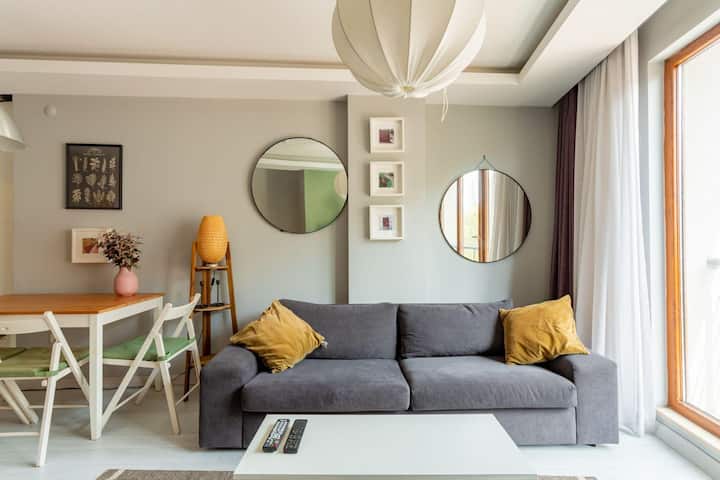 Modern Apartment With Balcony - Isztambul