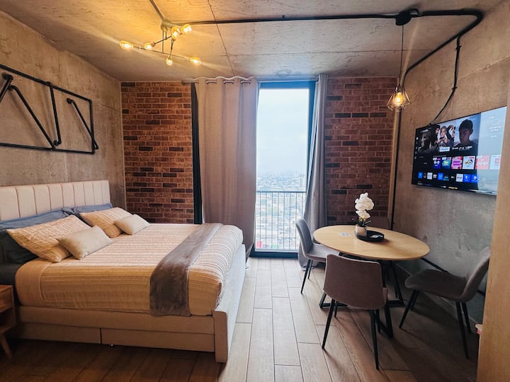 Apartment In Downtown Mty- Macroplaza-santa Lucía - Monterrey