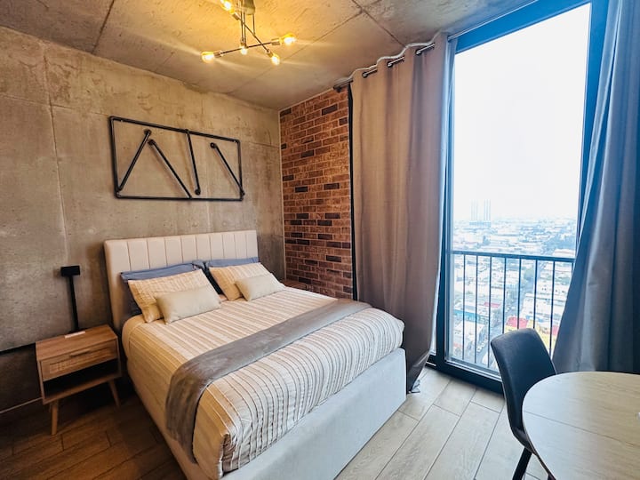 Apartment In Downtown Mty- Macroplaza-santa Lucía - Monterrey