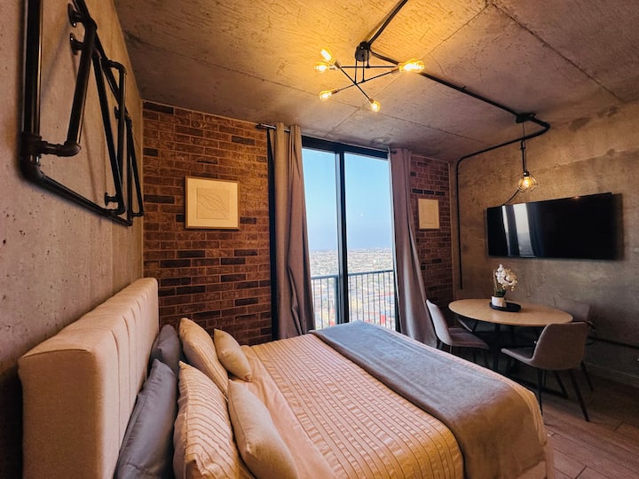 Apartment In Downtown Mty- Macroplaza-santa Lucía - Monterrey