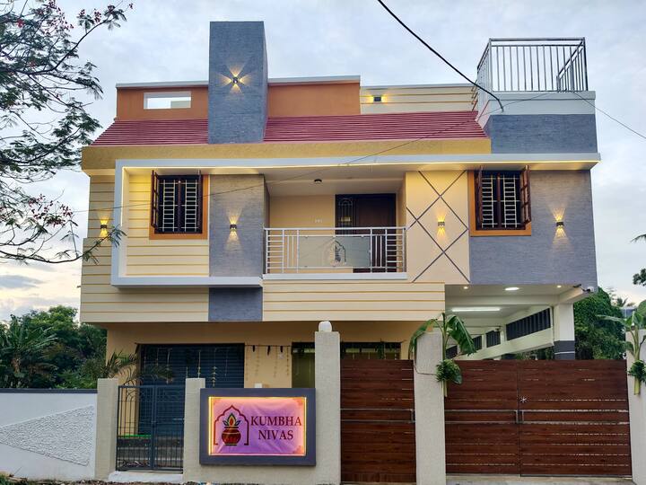Feel At Home In Kumbakonam - Premium Two Bedroom - Kumbakonam