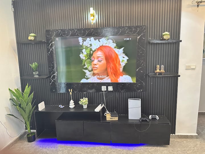 Deluxe Séjour Appartement With An Epic View - Douala