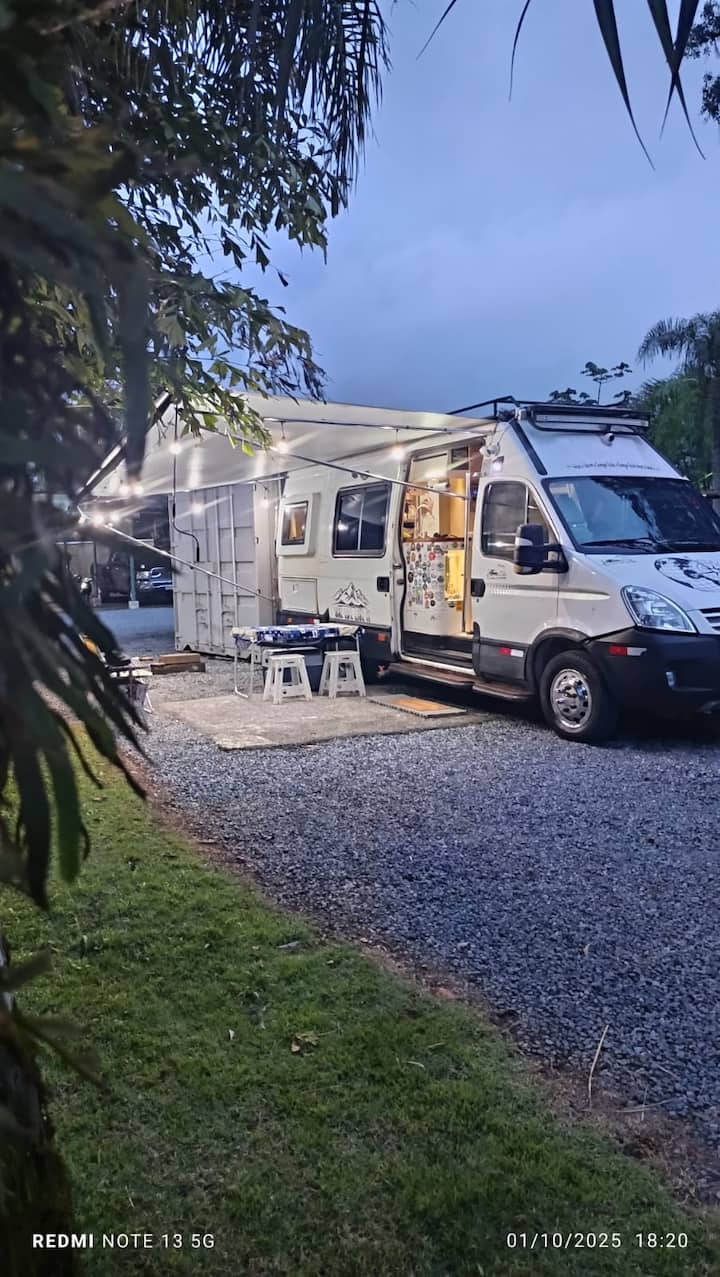 Motorhome Aconchegante A 10 Min Oktoberfest - Blumenau