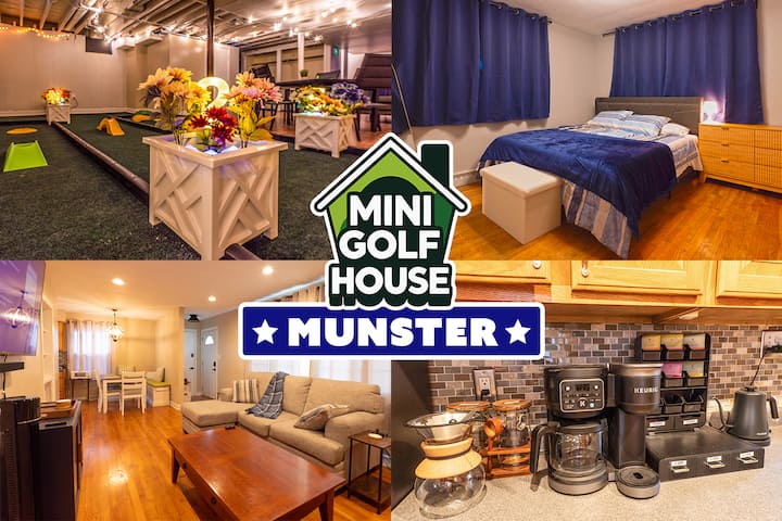King Queen Bunk Bed Cozy Munster Minigolfhouse - Lynwood, IL