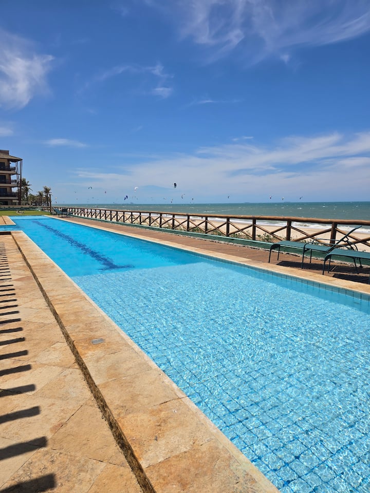 Cumbuco Beach Sun Oceanview Kite Beachfront - Brazil