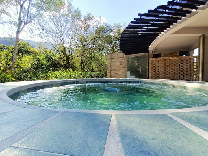 Apartamento Villeta, Wifi, Piscina, Jacuzzi, Sauna - Chía
