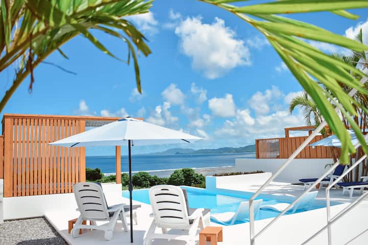 2025年9月new Open プール付き新築プライベートヴィラ「オーシャンビュー石垣  Kaze」 - Ishigaki