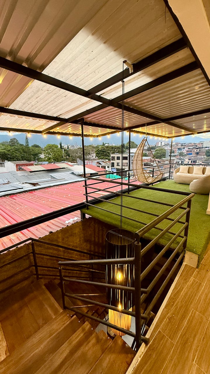 Habitación Acogedora Cama Doble Baño Privado(207) - Ibagué