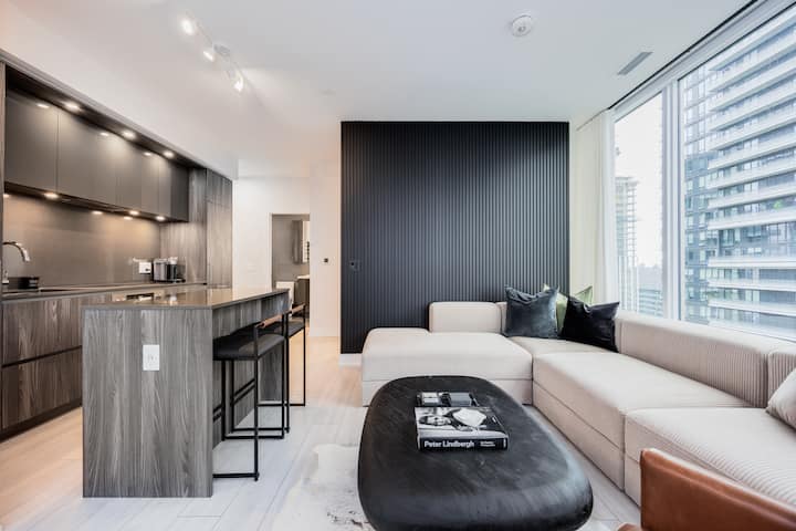 Nobu 2 Bed 2 Bath Modern Suite 30-day Min Stay - Mississauga