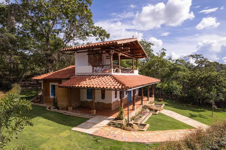 Cabañas Barichara, Refugio Villa Clarita - Colombia