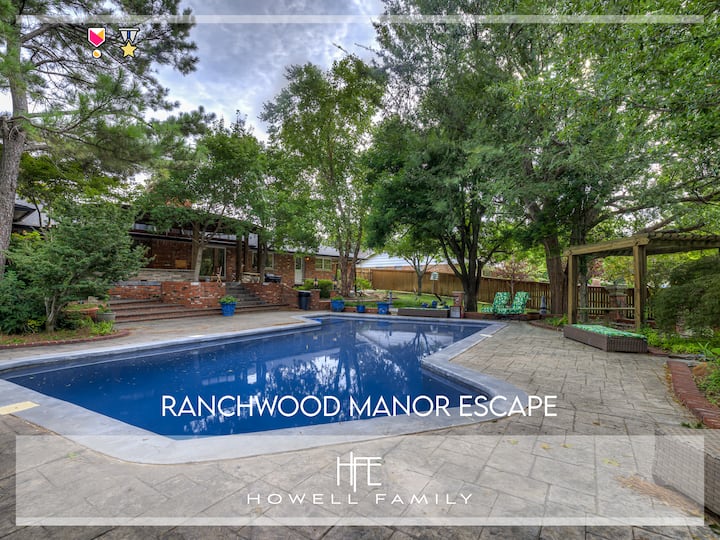 Ranchwood Manor Escape: Pool, Yard, Comfort In Okc - Oklahoma City