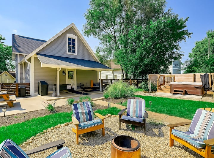 Hot Tub~5 Min To Mass Ave~backyard Retreat~dt Indy - Indianapolis, IN