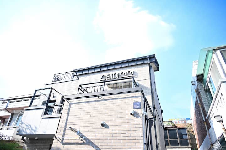 전주한옥마을 독채숙소 스테이선선 하늬&산들 - Jeonju-si